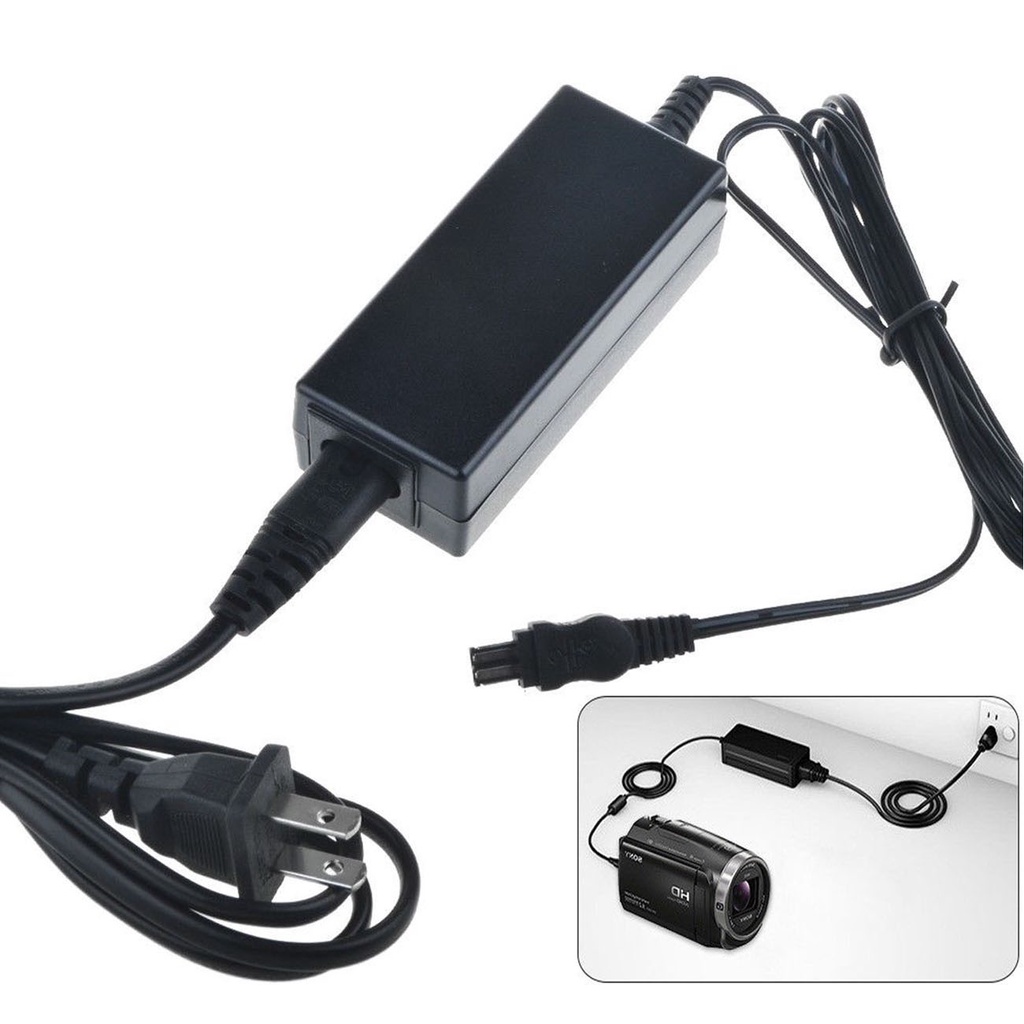 Ac Power Adapter Charger For Sony Dcr-trv120 Dcr-trv130 Dcr-trv140 Dcr-trv145 Dcr-trv147 Dcr ...
