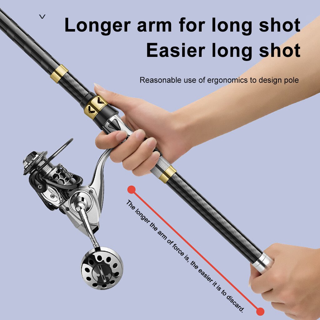 Carbon Rock Fishing Rod Carp Rod Telescopic Sea Fishing Rod Telescopic ...