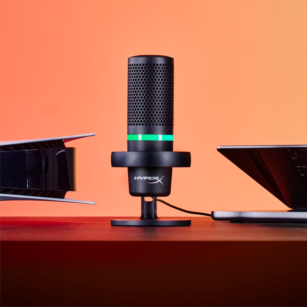 HyperX DuoCast USB Microphone RGB Lighting ไมโครโฟน Cardioid รอบทิศทาง ...