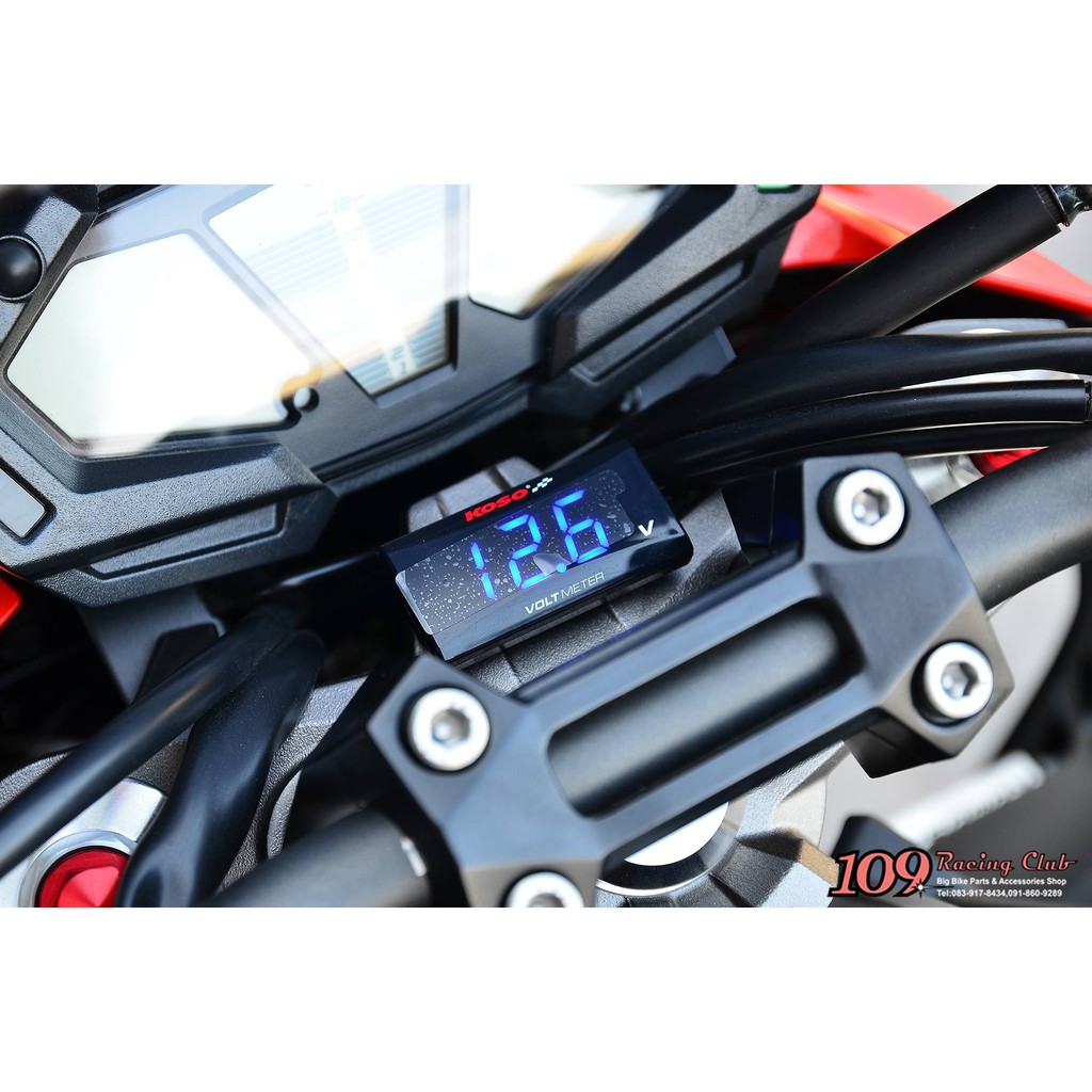 วัดโวลท์ Koso Koso Volt Meter - 109racingclub - ThaiPick
