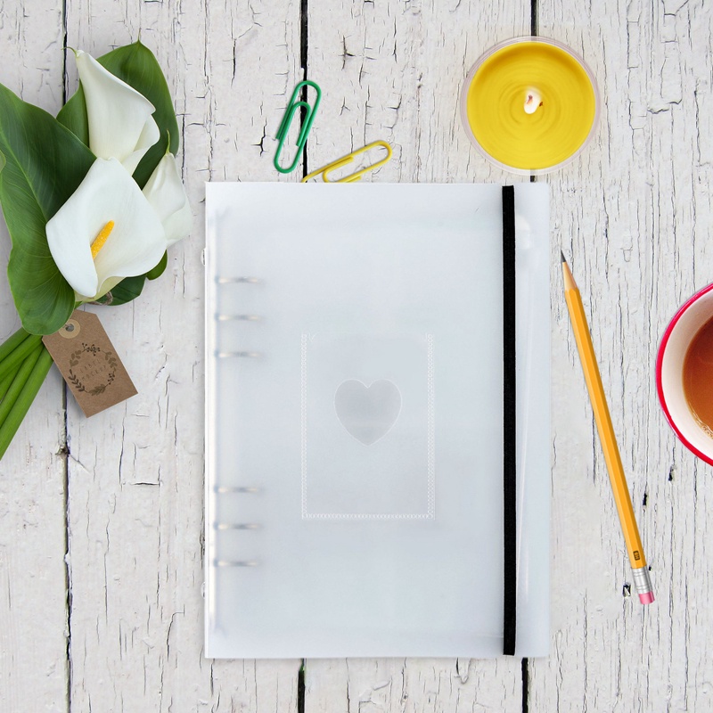 แพคเกจบัตรTransarent A5 Binder Storage Collect Book Ko hoto Card ...