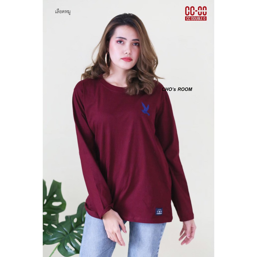 เสื้อยืดแขนยาว งานป้าย???? CC-OO ???? (SML) - ton6066 - ThaiPick