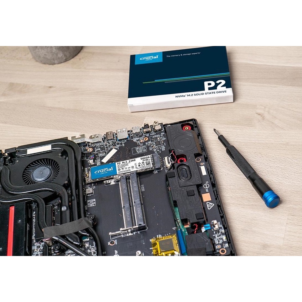 Crucial 250GB P2 NVMe M.2 SSD (PCIe3.0) - legendshopeemall - ThaiPick