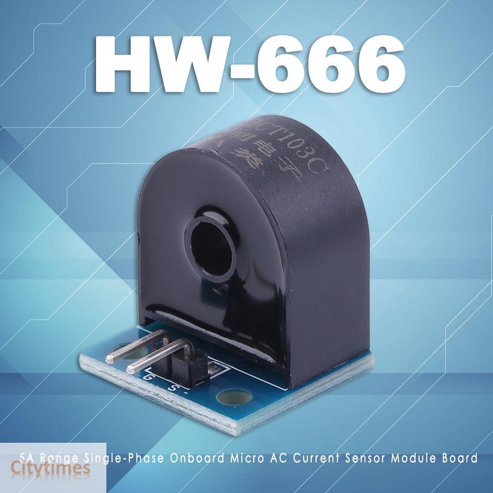Ci HW-666 5A Range of Single-Phase AC Current Sensor Onboard Module ...