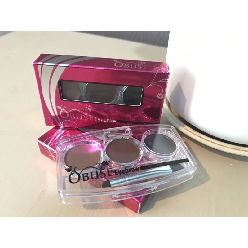 OBUSE Eyebrow โอบิวซ์ อายโบร ผลิตภัณฑ์ตกแต่งคิ้ว | Shopee Thailand