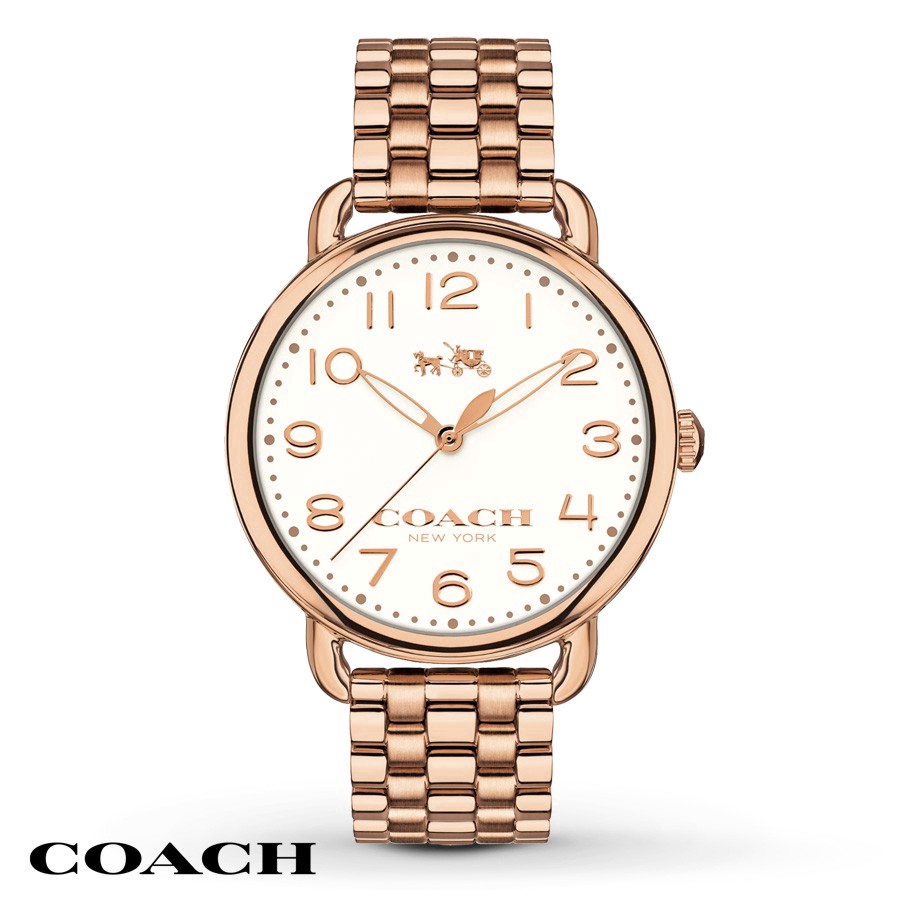 Coach นาฬิกาข้อมือสตรีสีโรสโกลด์ 14502262 - muslim.th - ThaiPick
