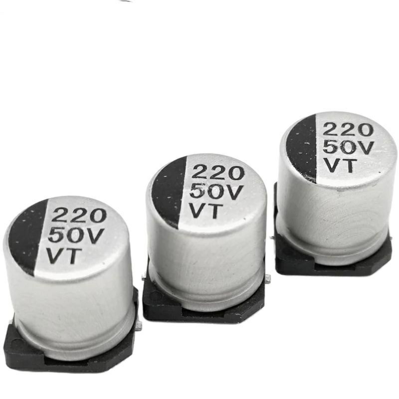 35V 50v 16v 220uF SMD อลูมิเนียม electrolytic Capacitor คุณภาพ | Shopee ...