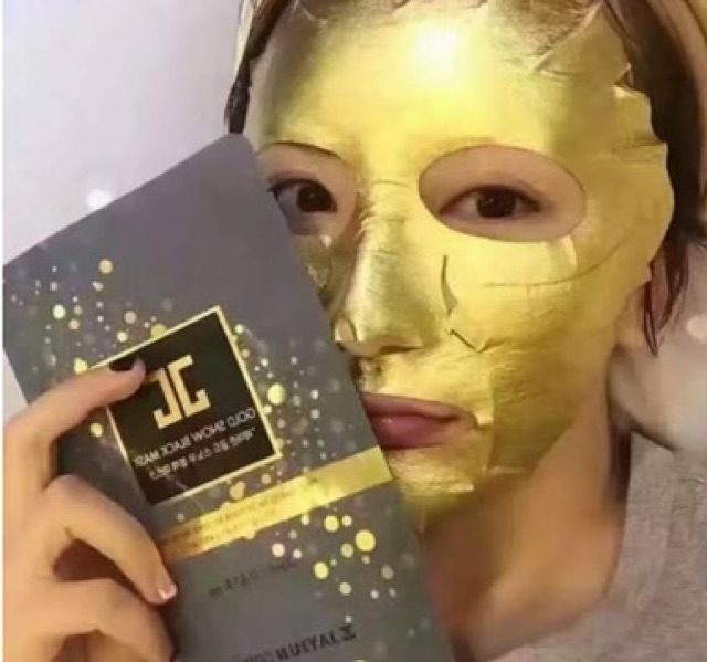 มาส์กหน้า jayjun mask Gold Snow Black intensive shinin Real Water ...