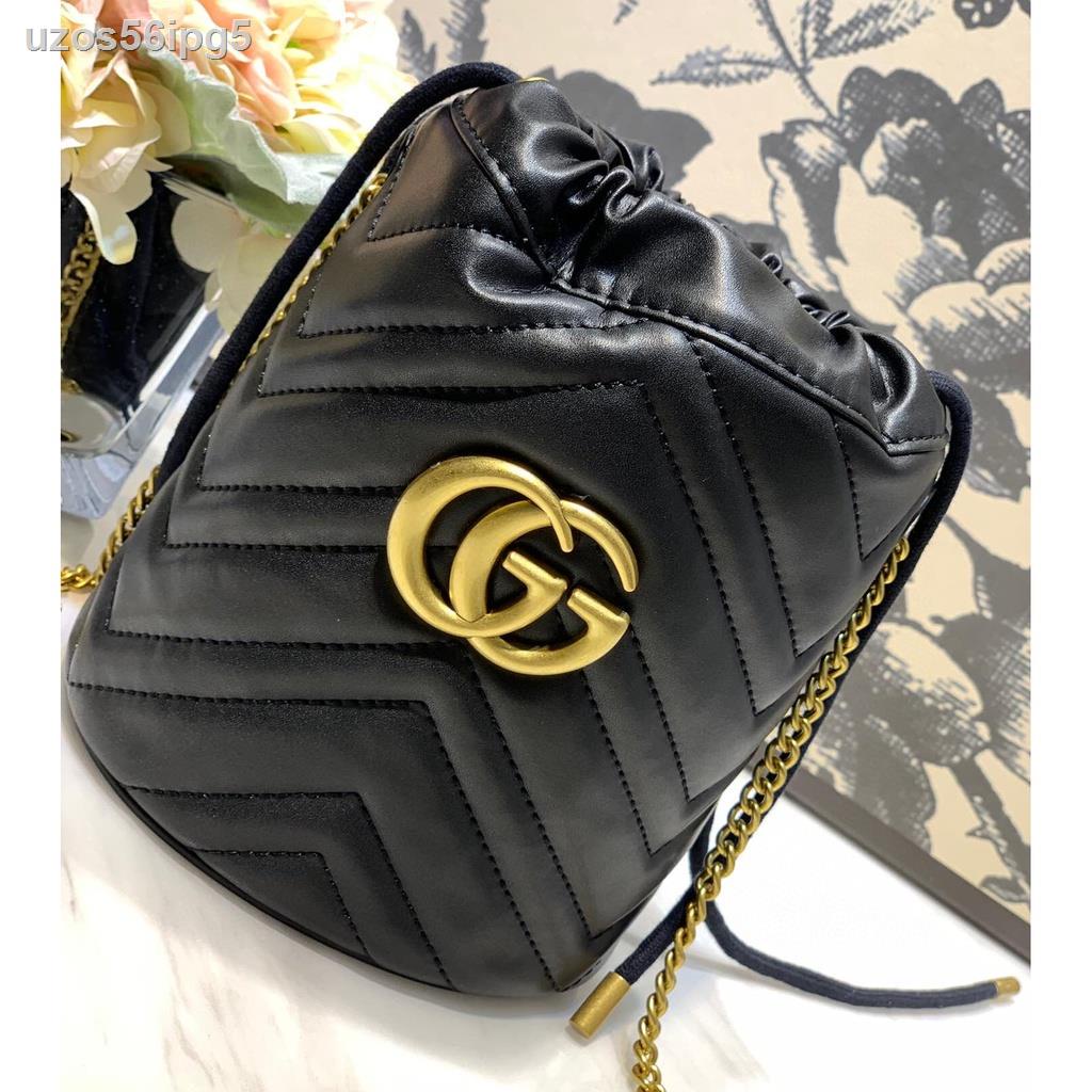 High Quality Black V-Shaped Bag With Chain Strap (Box) 575163 - k ...