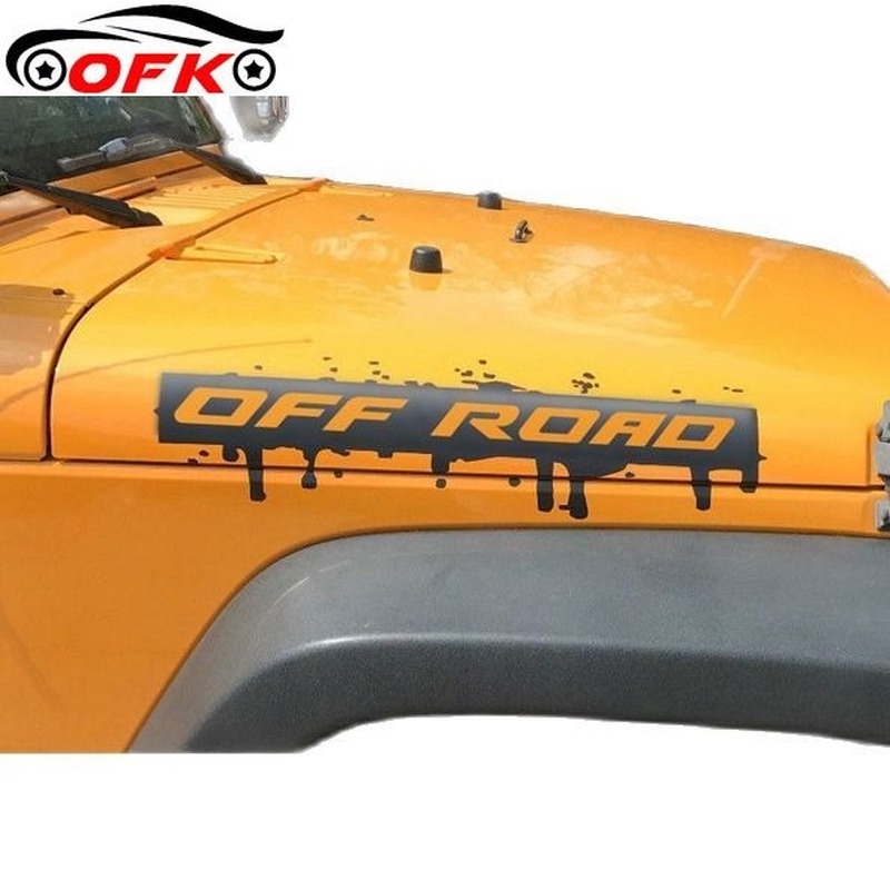 Car Stickers Motorcycle Decals Stripe Off Road Mud Graphics Decorative ...