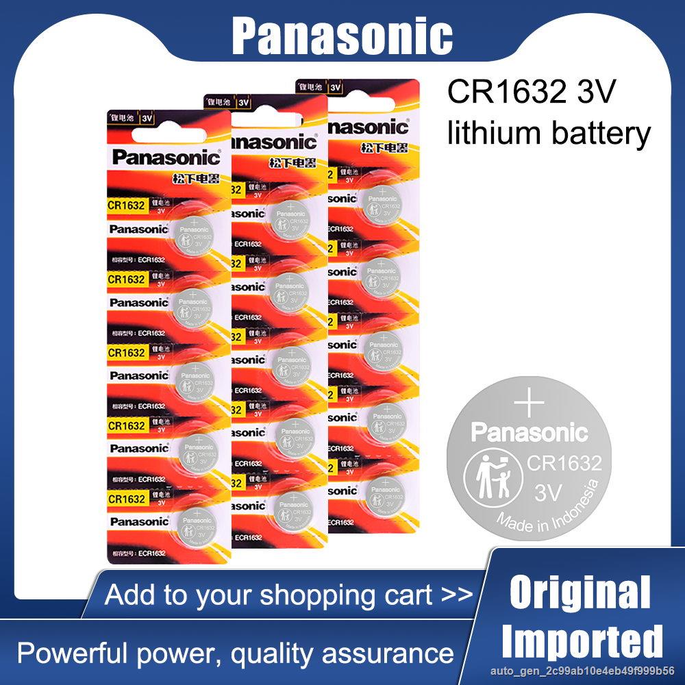 al Panasonic Cr1632 Cr 1632 Dl1632 Ecr1632 Br1632 3v Lithium Battery ...