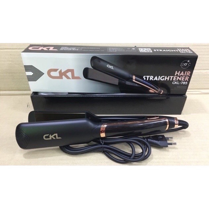 อุปกรณ์หนีบผมCKL-785 หนีบผมเรียบ หนีบผมตรง จัดทรงสวยปลอดภัยมีมอก. - barbizon220 - ThaiPick