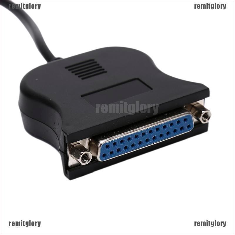 (rem) ieee 1284 25 - pin parallel port to usb 2 . 0 สายเคเบิ้ลสําหรับ ...