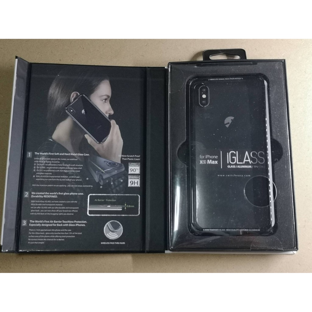 SwitchEasy case for iPhone Xs max สีดำ ของแท้ - get4u - ThaiPick