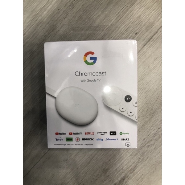 Google Chromecast with Google TV* ดู Disney+ได้ / Snow ขาว | Shopee ...