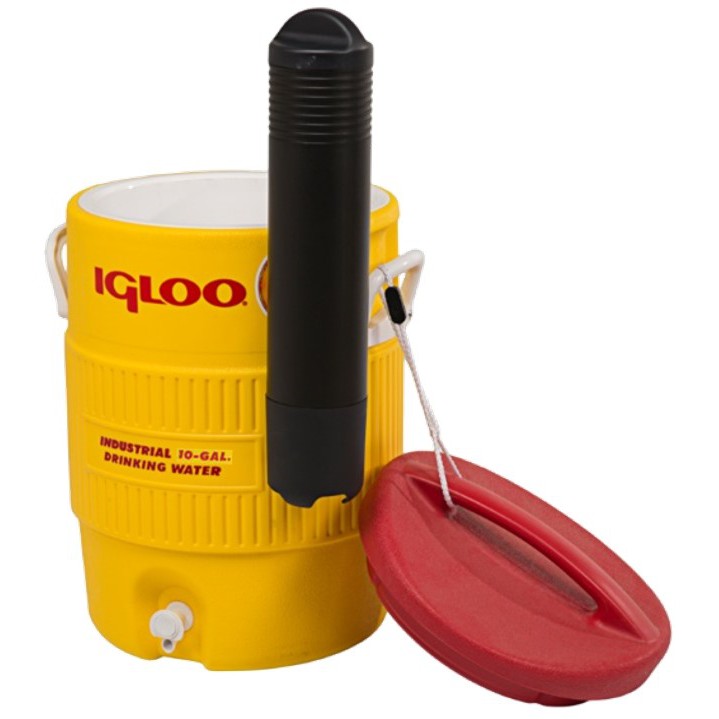 Gallon Igloo Industrial Yellow Water Cooler EquipSupply