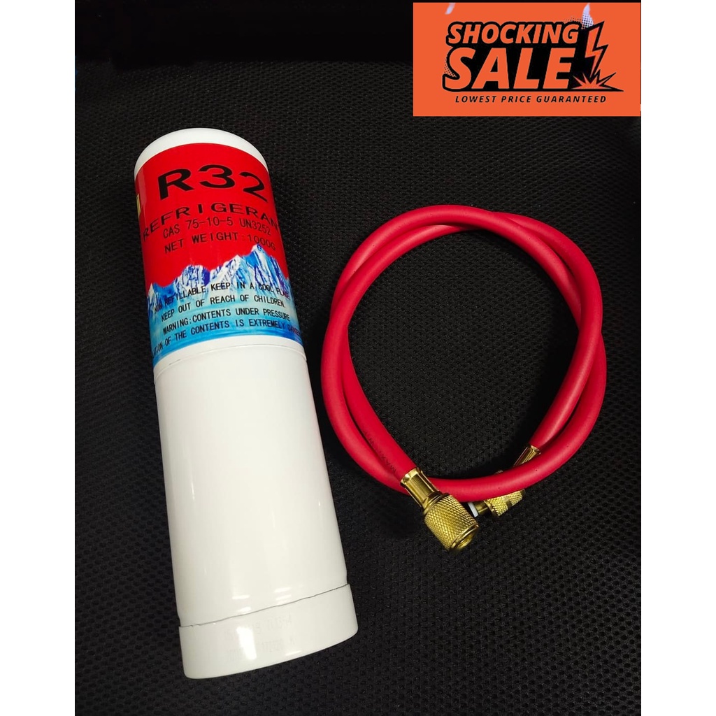 ⚡️SHOCKING SALE⚡️ R32 GAS HOME AIRCOND ( SPLIT UNIT ) REFILL EKO GAS PENYAMAN UDARA TOPUP PSI ...