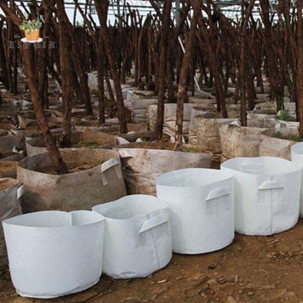 ESPOIR???? Round Fabric Pots Plant Pouch Root Container Cultivation Pot ...