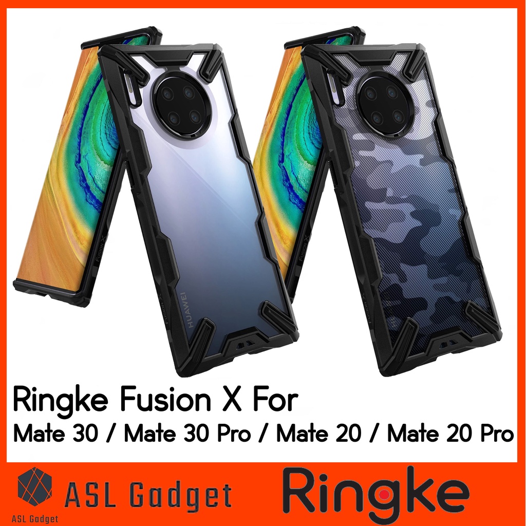 Ringke Fusion X Huawei Mate 30 / Mate 30 Pro / Mate 20 / Mate 20 Pro เคสกันกระแทก หลังใส สวยงาม ...