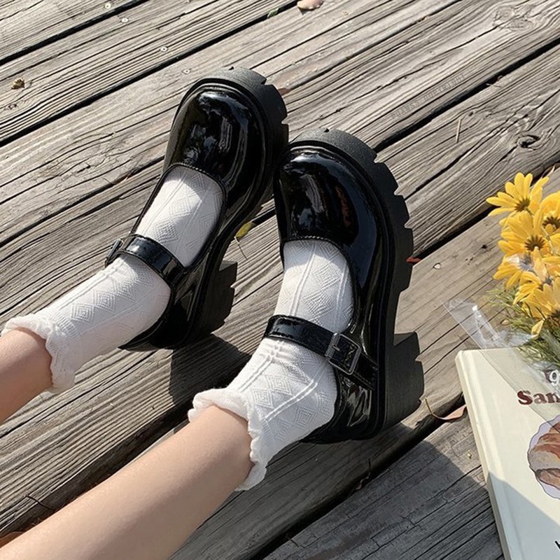 Lolita Shoes Women Japanese Mary Jane Shoes Women Vintage Girls ...
