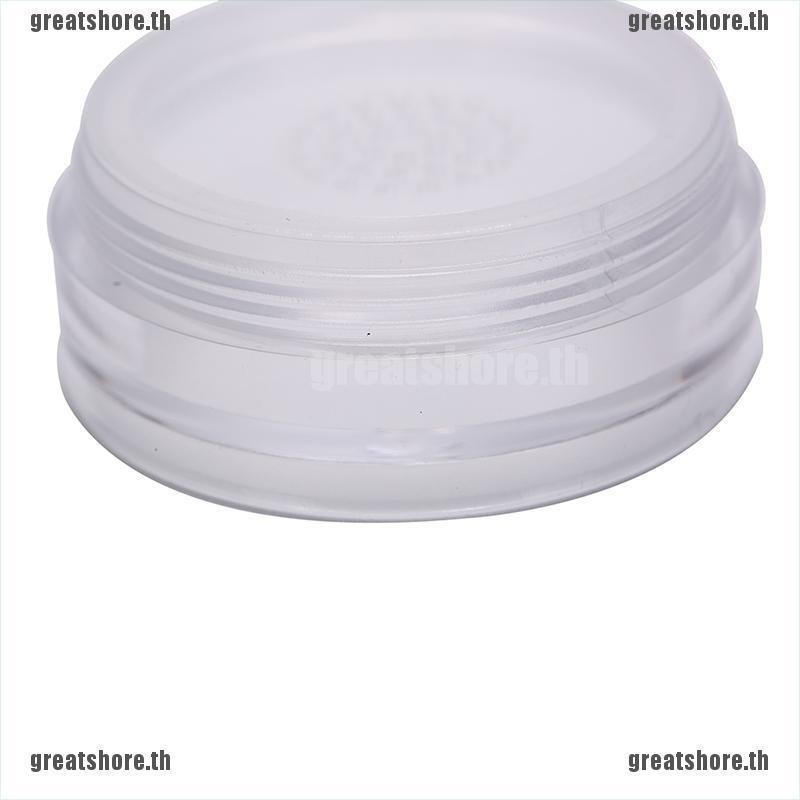 [COD+great]10g plastic empty loose powder pot with sieve cosmetic ...