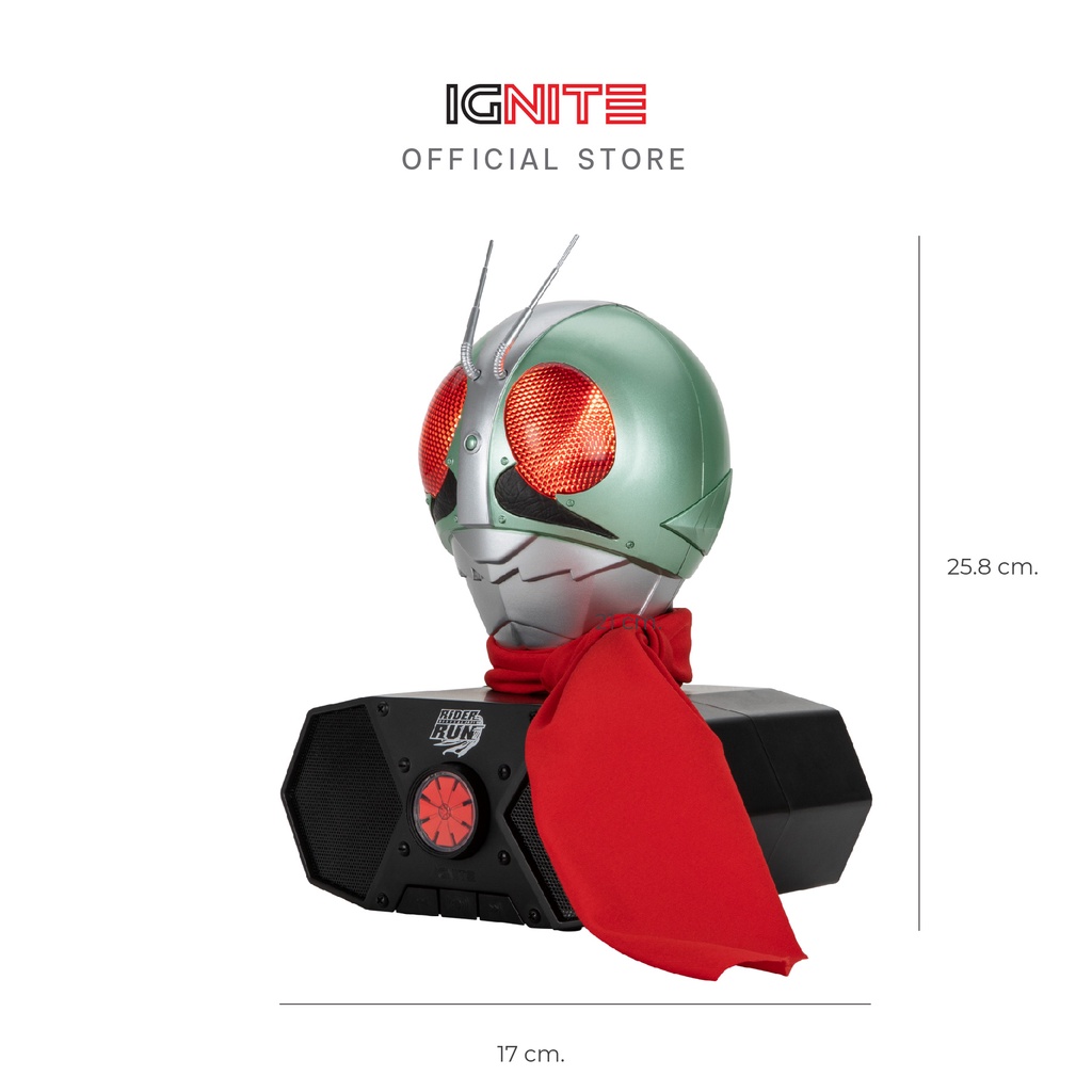 พร้อมส่ง IGNITE ลำโพงบลูทูท MASKED RIDER V1มาสค์ไรเดอร์หมายเลข 1ไอ้มด ...