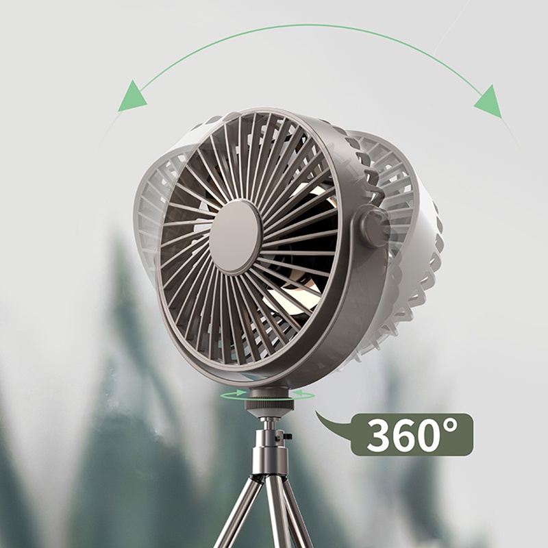 Portable Remote Control Floor Air Cooler Mini Ceiling Fan 360 Rotation ...