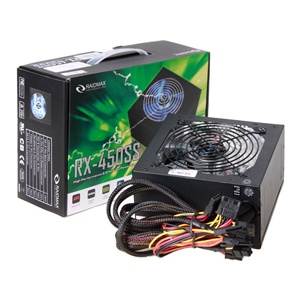 POWER SUPPLY (อุปกรณ์จ่ายไฟ) RAIDMAX RX-450ss 450w full ใช้งานได้ปกติ ...