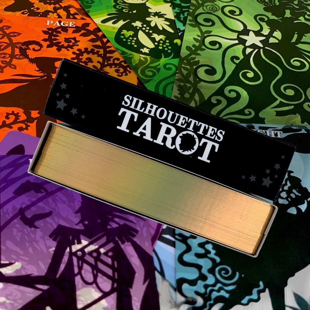 Silhouettes Tarot Standard Version Silhouette ไพ่ทาโร่ ของแท้ ไพ่ทาโรต์ ...