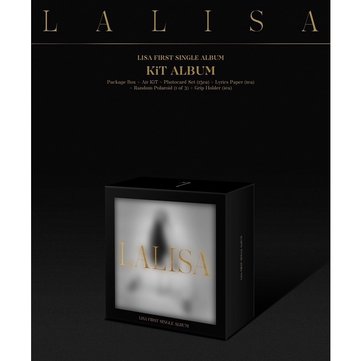 พร้อมส่ง LISA อัลบั้ม LISA FIRST SINGLE ALBUM LALISA (ALBUM KiT ALBUM ...