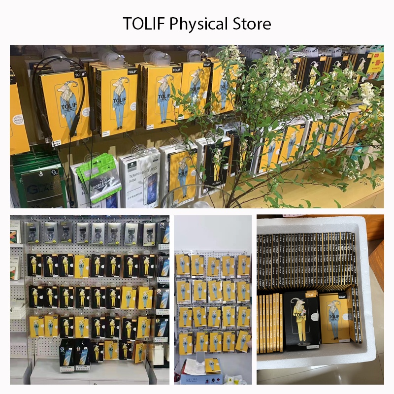 TOLIF Anti Blue Light Tempered Glass Full Coverage Screen Protector For Apple iPhone 6 6S 7 8 SE ...