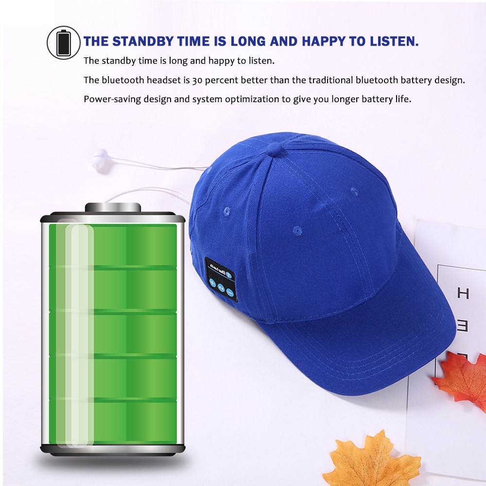 Fashion Casual men39s And women39s Bluetooth Hat Outdoor Sports ...