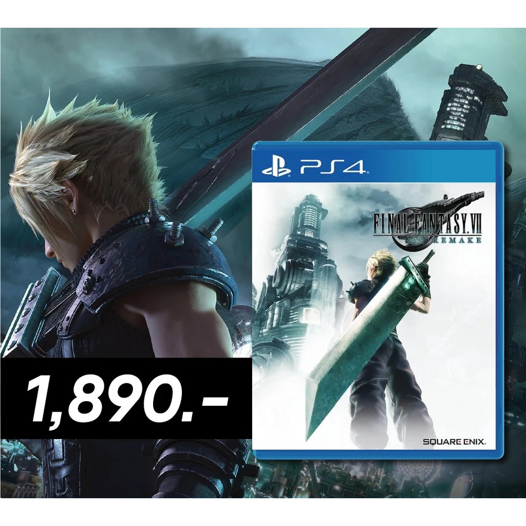 FINAL FANTASY 7 REMAKE PS4 Zone 3 EnglishJapanese - progamershop - ThaiPick