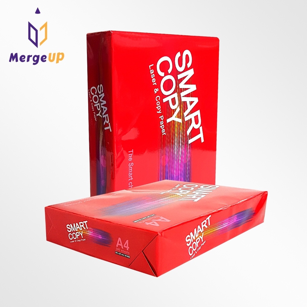กระดาษ ถ่ายเอกสาร Smart Copy A4 80 แกรม 500 แผ่น กระดาษก็อปปี้ | Shopee Thailand