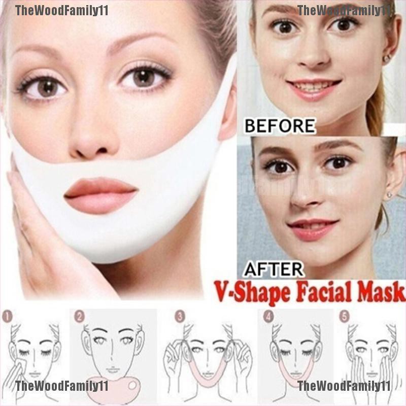 TWF Miracle V-Shaped Slimming Mask Face Care Slimming Mask ...