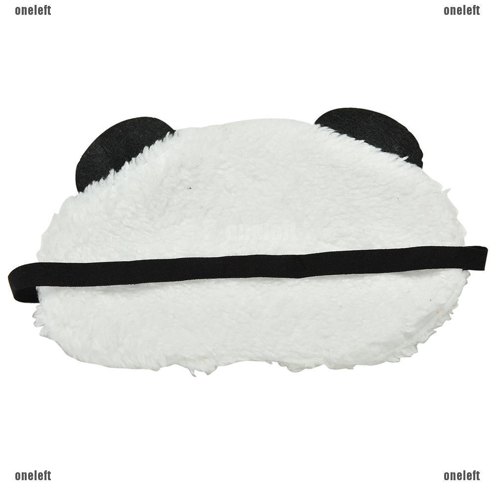 jak* New Panda Face Eye Travel Sleep Lightproof Mask Blindfold Portable ...