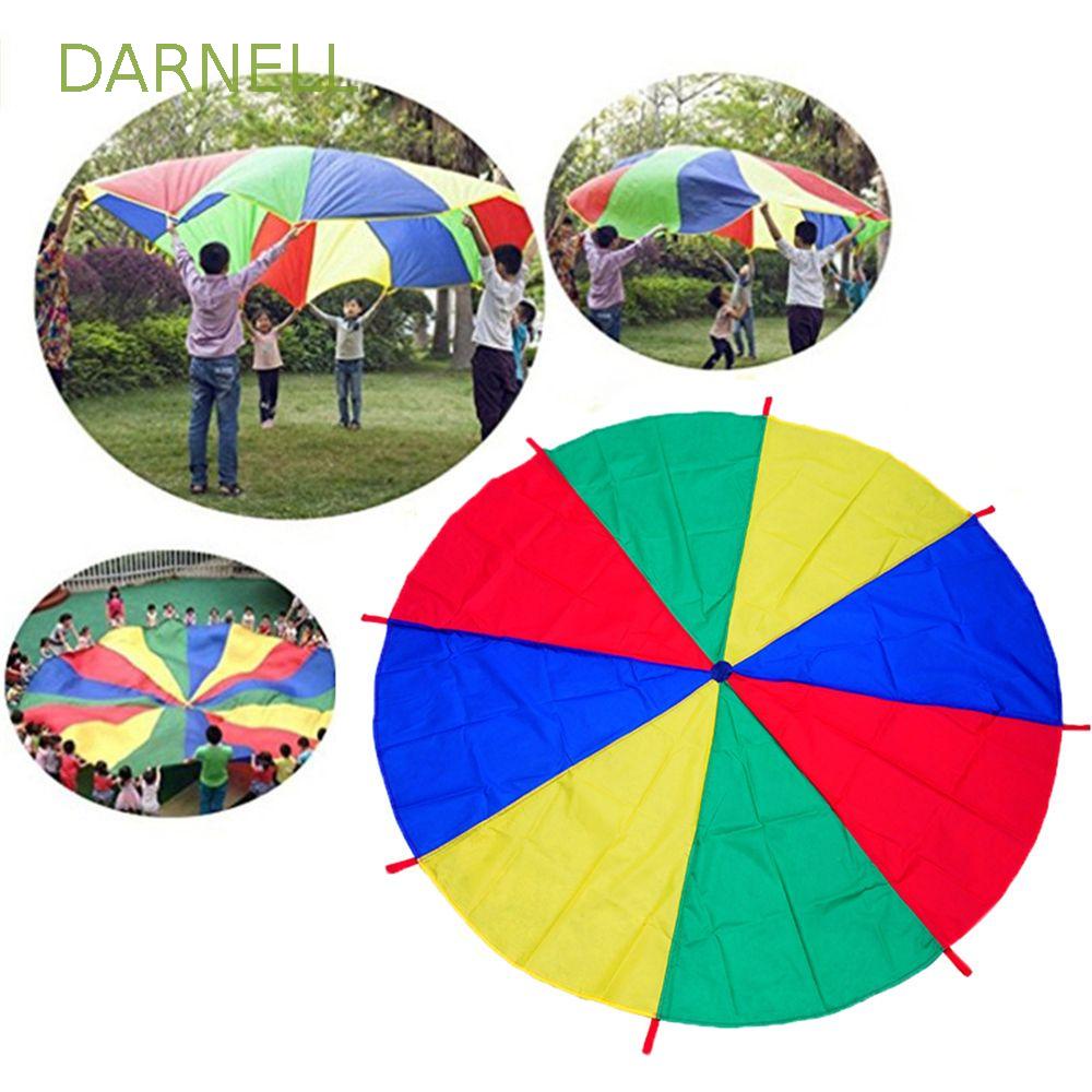 DARNELL Parachute Rainbow Funny Summer Kids Play Camping Sport Toys ...