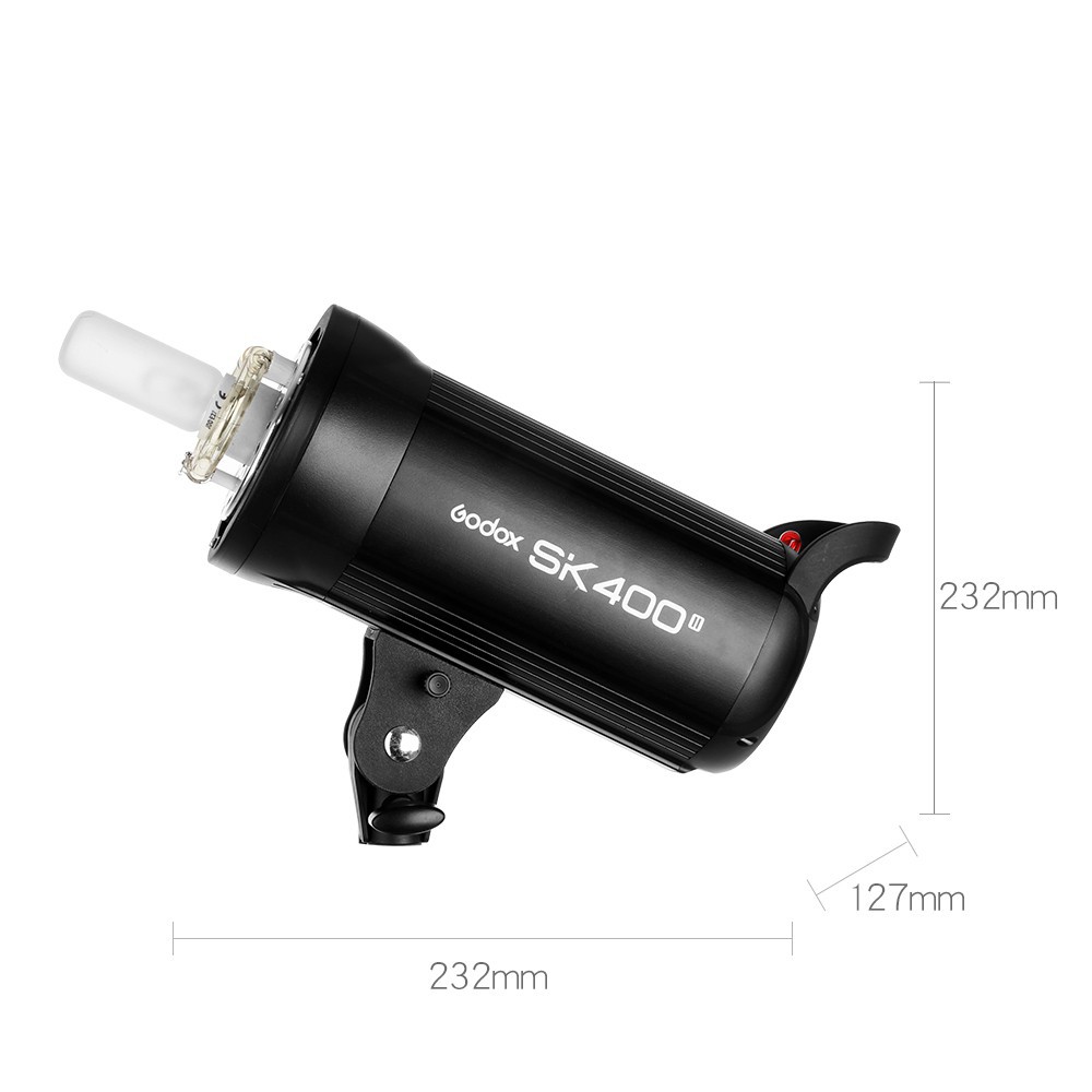 Godox SK400II Studio Flash 400Ws GN65 with Built-in Godox 2.4G Wireless ...