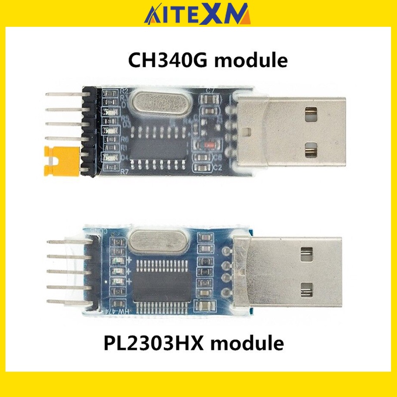 โมดูลอะแดปเตอร์แปลง Uart Pl2303 Usb เป็น Rs232 Ttl Ch340g Ch340 33v 5v Shopee Thailand