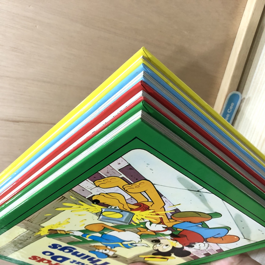 หนังสือภาษาอังกฤษ ปกแข็ง 4 เล่ม Walt Disney- Words that Name Things ...