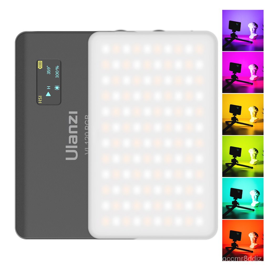 Ulanzi VL120 RGB Mini LED Video Light 2500K-9000K Photography Fill-in ...