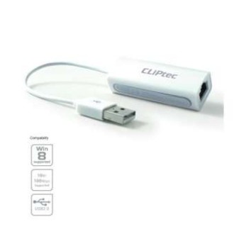 CLiPtec USB 2.0 High Speed Ethernet Adaptor OCB480 - wirelessusb - ThaiPick