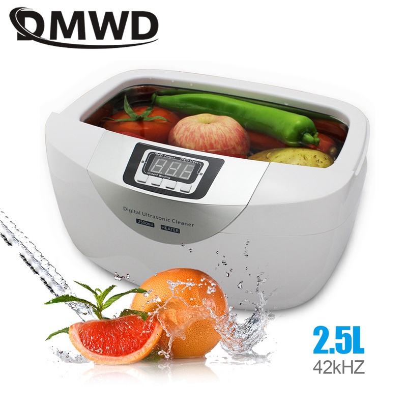 แว่นตาเครื่องซักผ้าDMWD 2.5L 110220V Ultrasonic Cleaner Jewelry ...