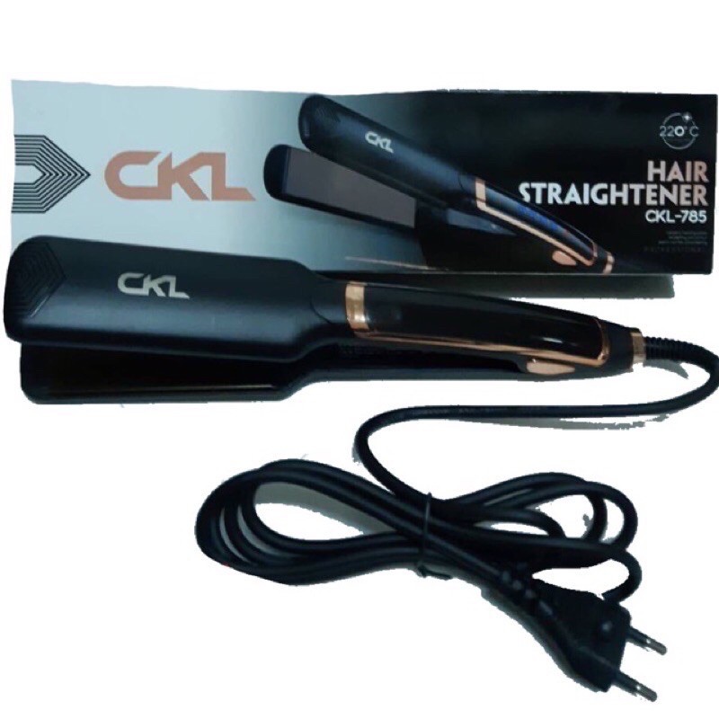 อุปกรณ์หนีบผมCKL-785 หนีบผมเรียบ หนีบผมตรง จัดทรงสวยปลอดภัยมีมอก. - barbizon220 - ThaiPick