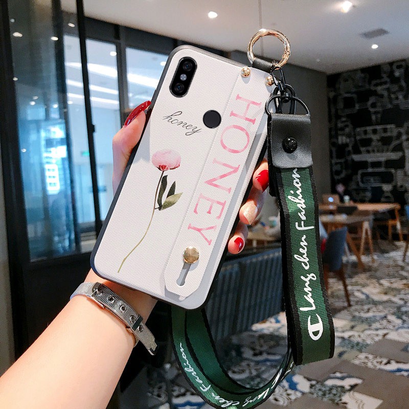 จัดส่งที่รวดเร็ว Xiaomi Redmi Note5 Phone Case Redmi Note5pro Women's Trendy Brand Popular Wrist ...
