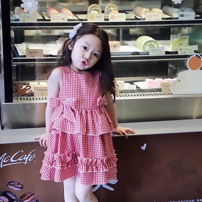 พร้อมส่ง ส่งฟรี Smiley Baby Boo ชุดเด็กผู้หญิง เดรสลายดอกไม้ ...