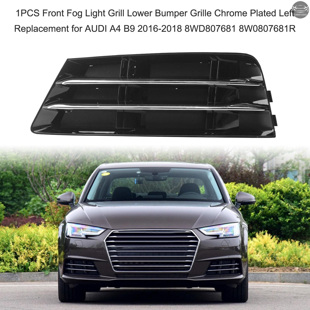 ไฟตัดหมอกกระจังหน้ารถยนต์ 1 ชิ้นสําหรับ Audi A4 B9 2016-2018 8Wd807681 ...