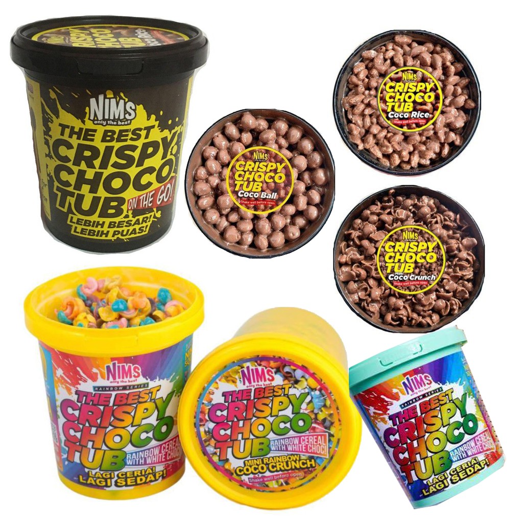 ღღNims Crispy Choco Tube คริสปี้ ช็อคโก้ ทูบ โกโก้ครันช์เคลือบช็อคโกแลต ...