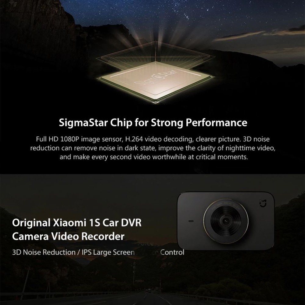 EOL Xiaomi Mi Dash Cam 1S Global Vesion กล้องติดรถยนต์ ประกันศูนย์ไทย 1 ...