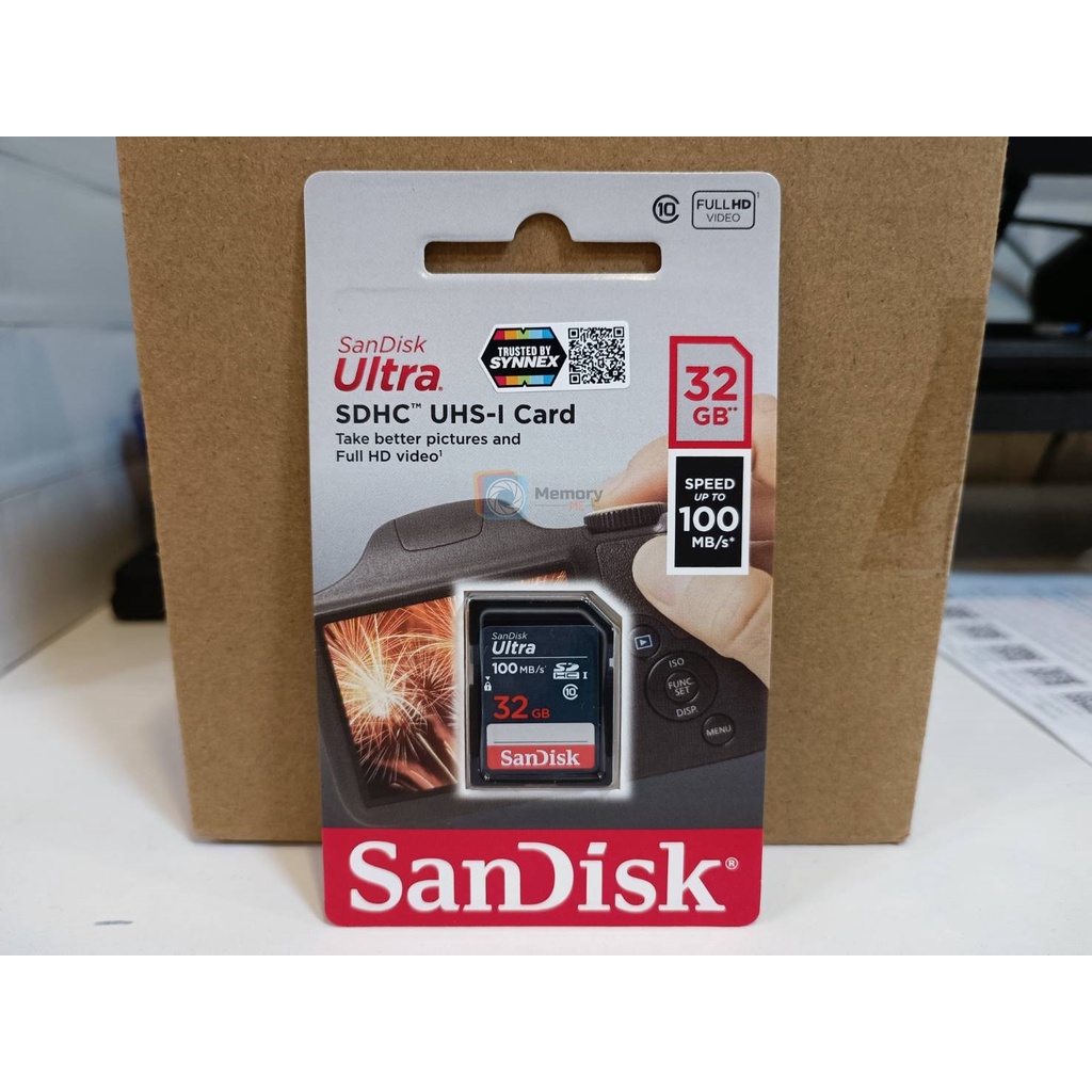 SANDISK SD card ULTRA 32GB64GB128GB Class10 UHS-I 100MBs (SDSDUNR ...